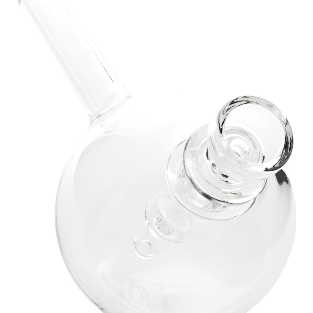 Grav Clear Glass Spherical Pocket Bubbler - B1425 – Primate Glass