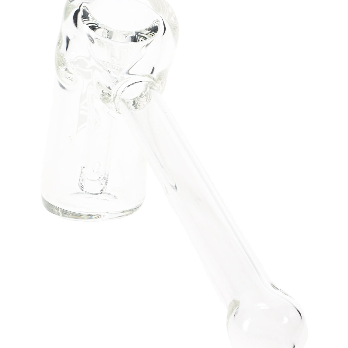 GRAV 5″ Clear Mini Hammer Bubbler | Primate Glass