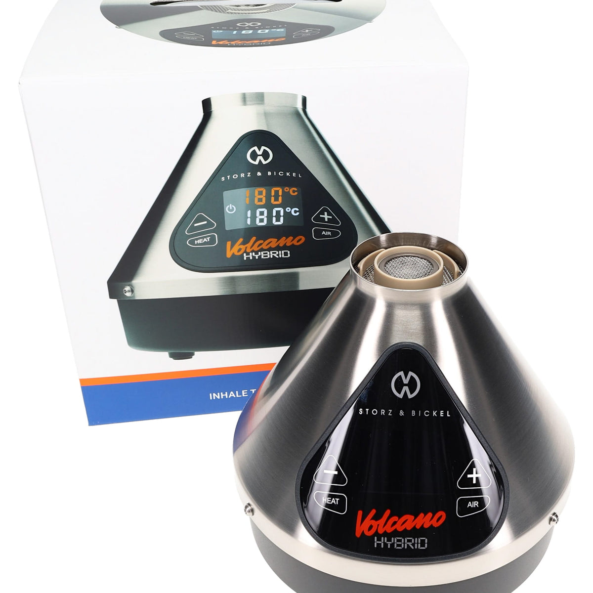 Storz & Bickel Volcano Hybrid Vaporizer – Balloon & Whip – Onyx Black ...