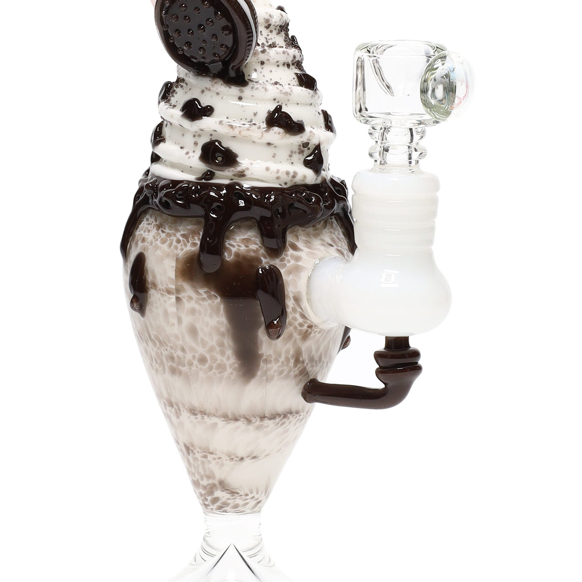 (US Made) 7" Chocolate Cookie Sundae Float Mini Rig - WP1467 – Primate ...