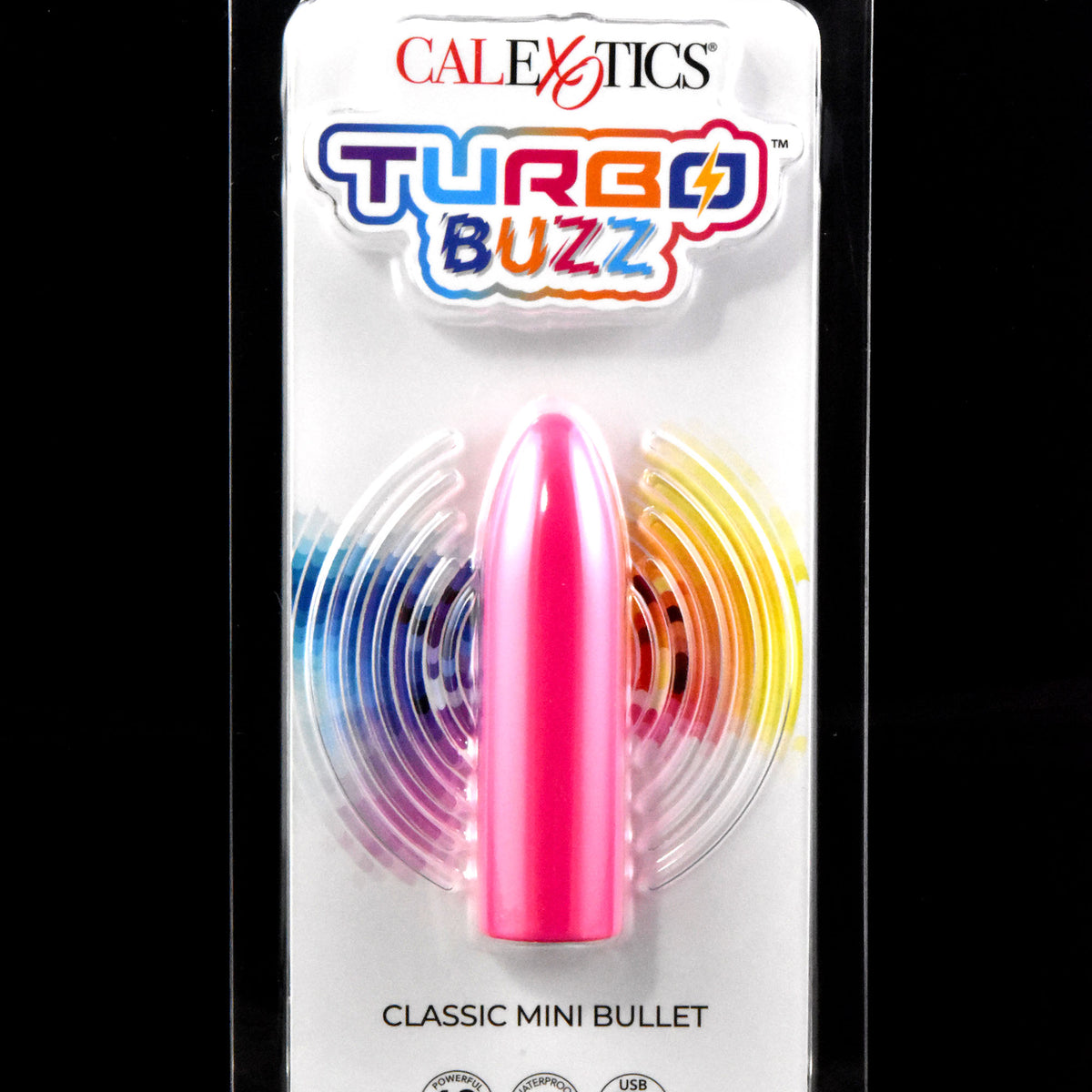 Turbo Buzz Classic Mini Bullet – 10 Functions – USB Rechargeable – IPX ...