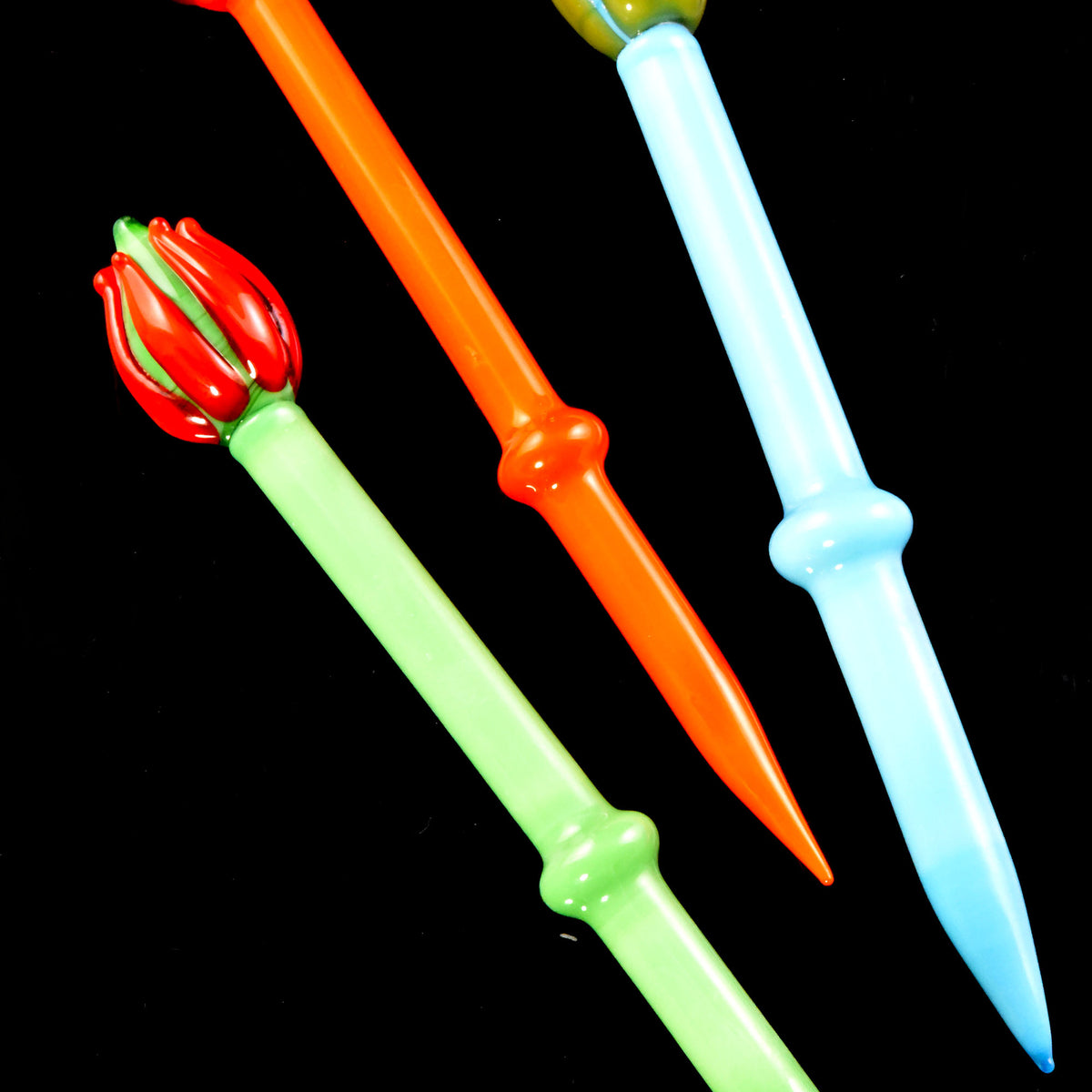 Torch-Flame Glass Dab Tool – 6″ | Primate Glass