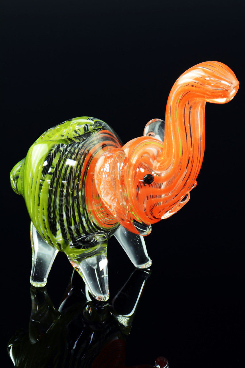 Elephant Pipe - AP102 – Primate Glass