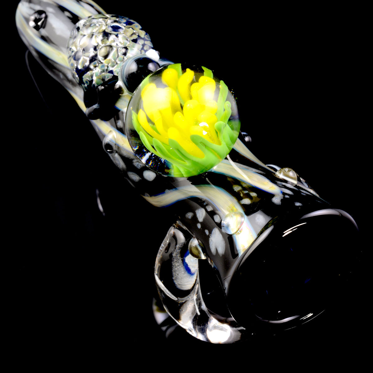 (US Made) Mertle the Turtle Chillum - C0254 – Primate Glass